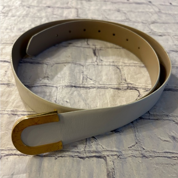Woodward | Accessories | Vintage Woodward Genuine Cream Leather Taiwan ...